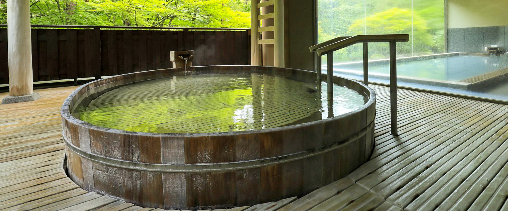Japanese Hot Springs(Onsen) Water in Different Types
