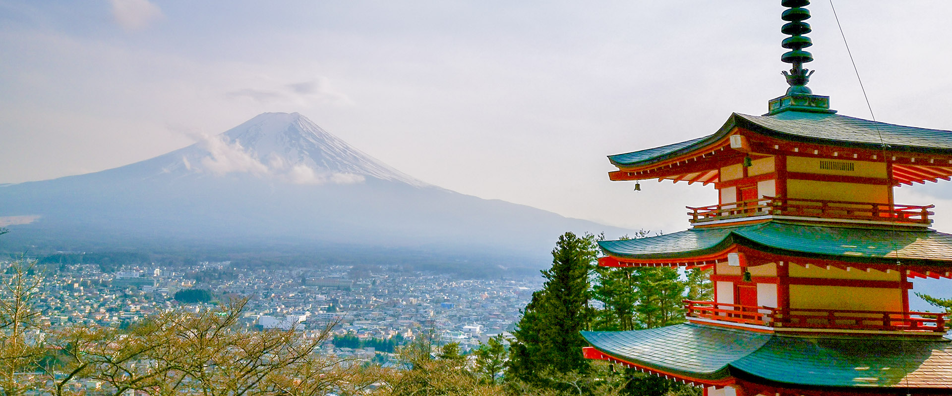 Japanese Mount Fuji In May